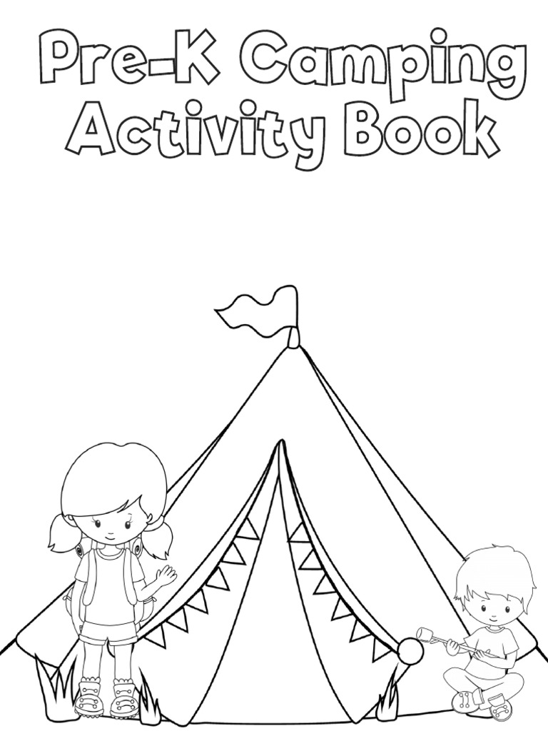 Free Preschool Camping Printable | PDF