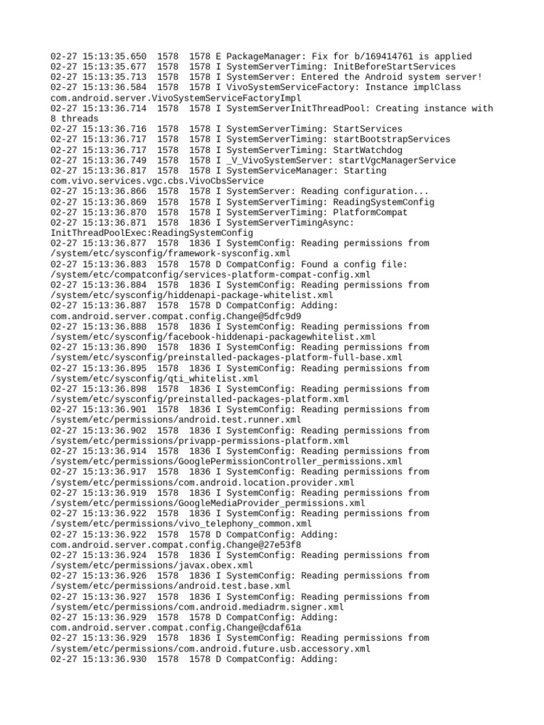 Log | PDF | Software Development | Information Technology Management