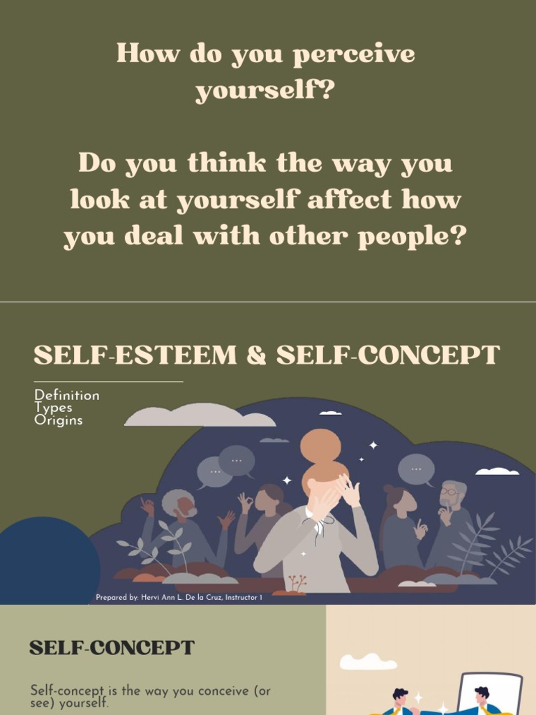 Self Concept and Self Esteem | PDF | Self Esteem | Self Concept