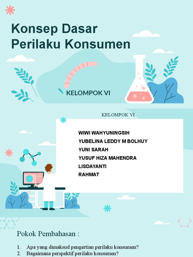 Kelompok 6 - Konsep Dasar Perilaku Konsumen | PDF | Karier & Perkembangan