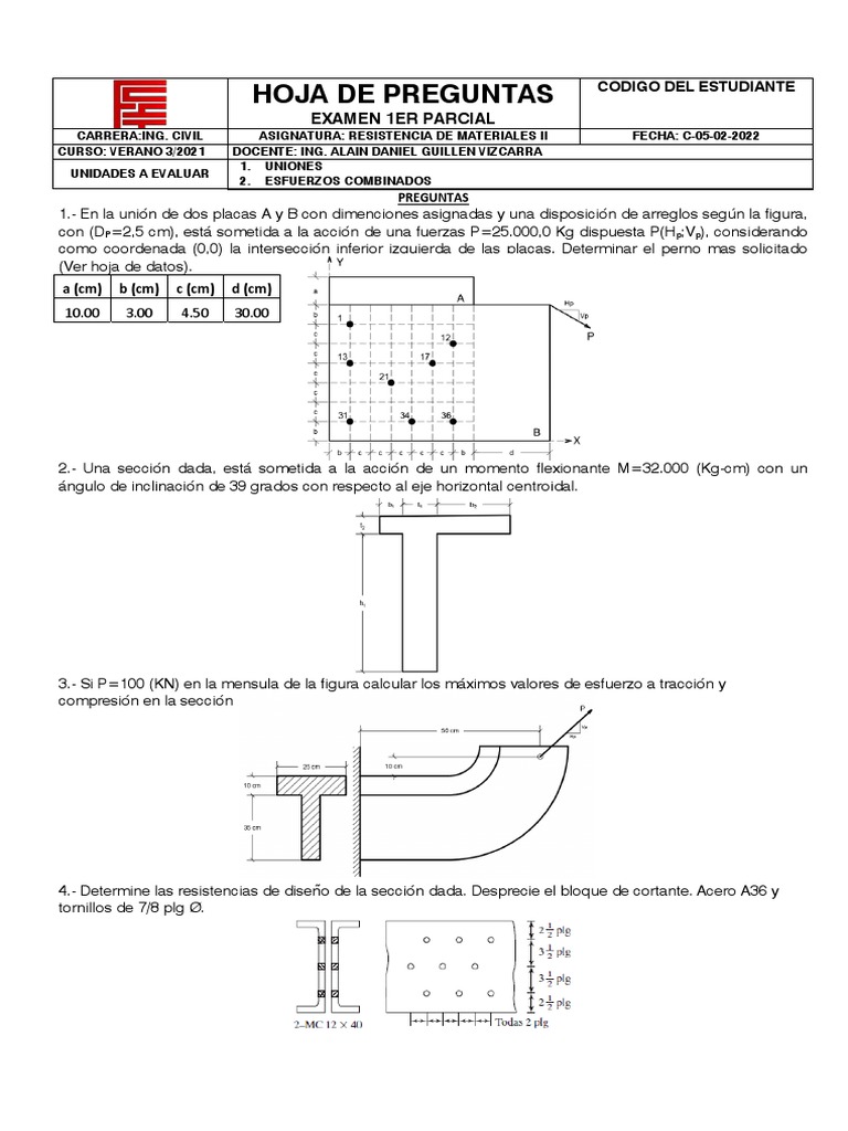 Examen Resis | PDF