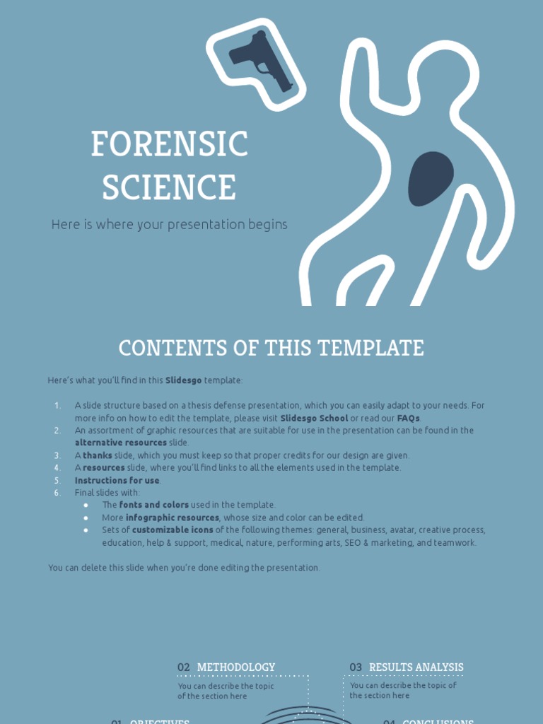 Forensic Science Thesis XL by Slidesgo PDF | PDF | Planets | Solar System