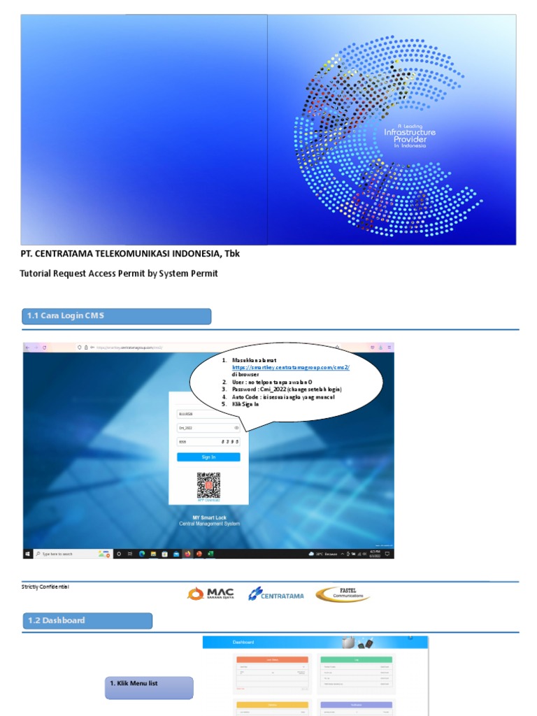 Tutorial Request Access Permit - CMI | PDF