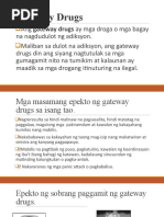 LP Mapeh 5 Gateway Drugs | PDF
