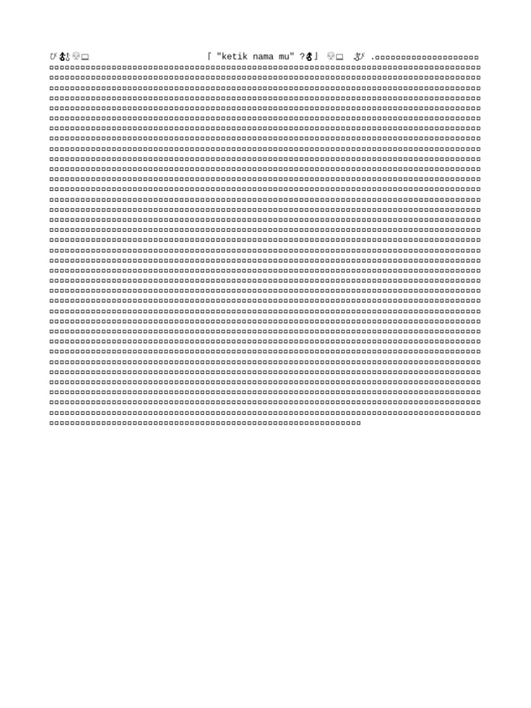 Bug SW 6000 Karakter | PDF