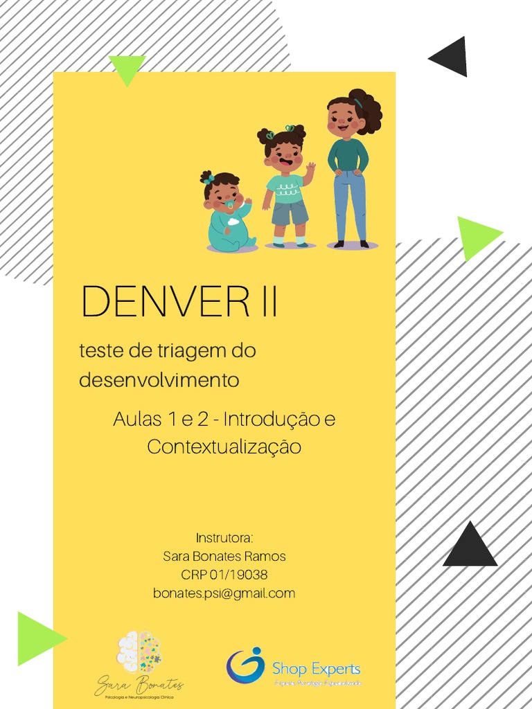 Introdução ao teste Denver II | PDF