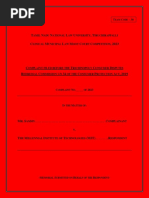 Initial Trial Setting Conference Statement: Superior Court of ...