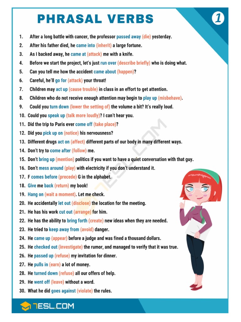 30 Phrasal Verbs | PDF