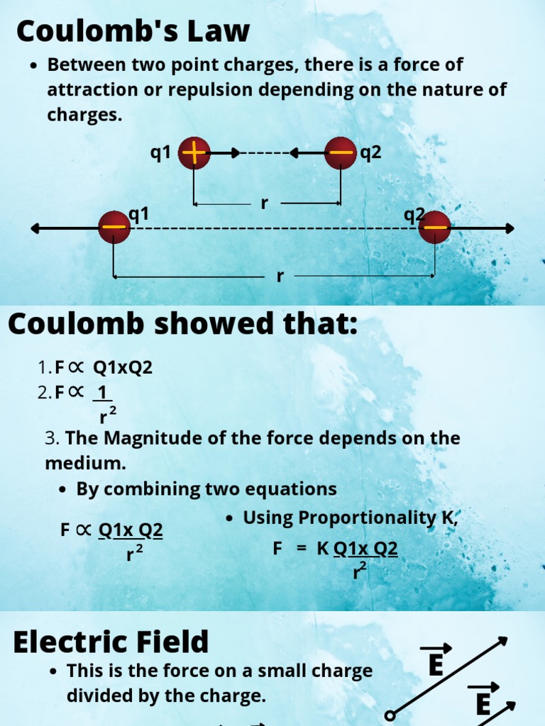 Coulombs Law (1) | PDF
