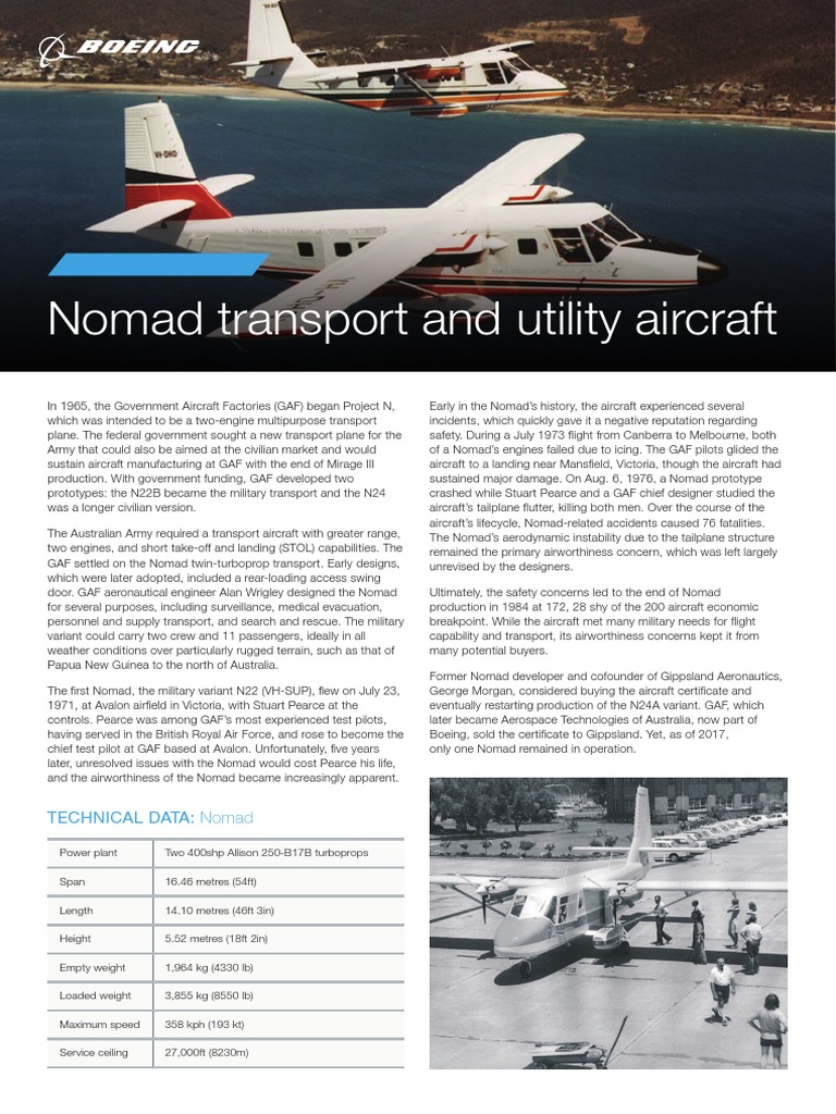Nomad PC | PDF | Vehicles | Wing Configurations