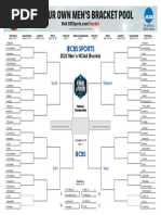 CBS Sports 2024 Bracket | PDF | Ncaa Division I Basketball | Ncaa ...