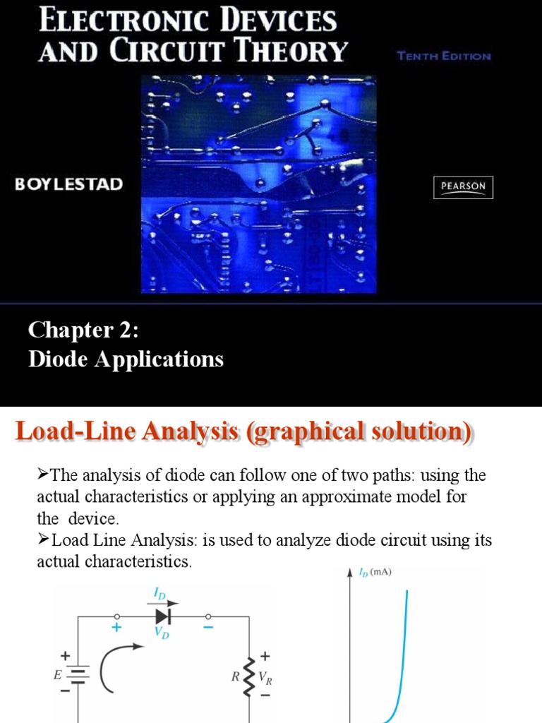 Chapter2 Diode Applications-1 | PDF | Network Analysis (Electrical ...