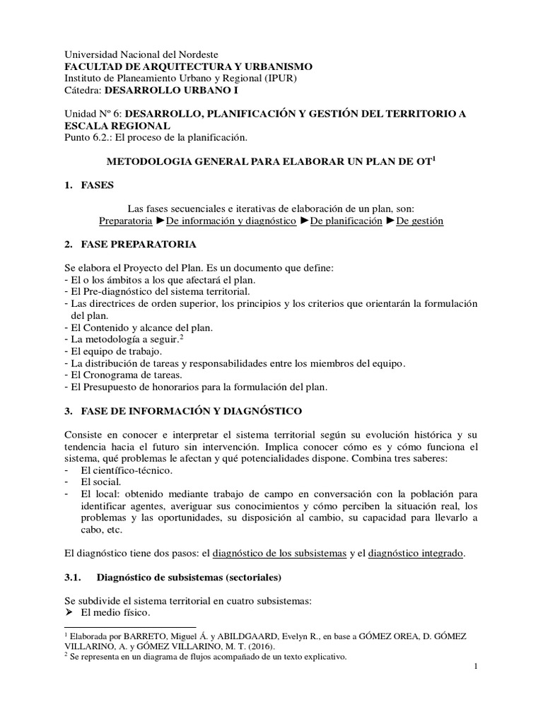 PDUI 162 (2016) Metodologia para Elaborar Un Plan de OT PDF | Descargar gratis PDF ...