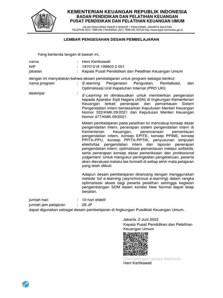 Kap E-Learning Pengenalan Pro Uki 2022 | PDF | Bisnis