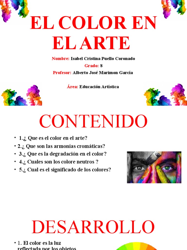 El Color en El Arte | PDF
