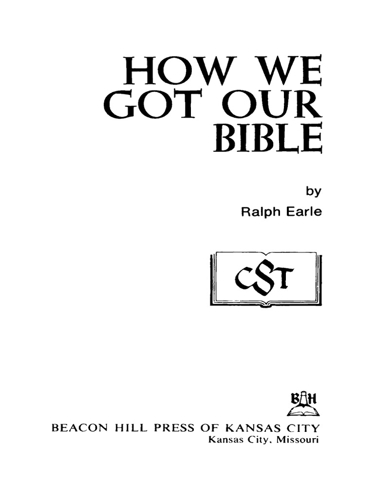 How We Got Our Bible Pdfdrive Pdf Pdf Paul The Apostle Nevi Im