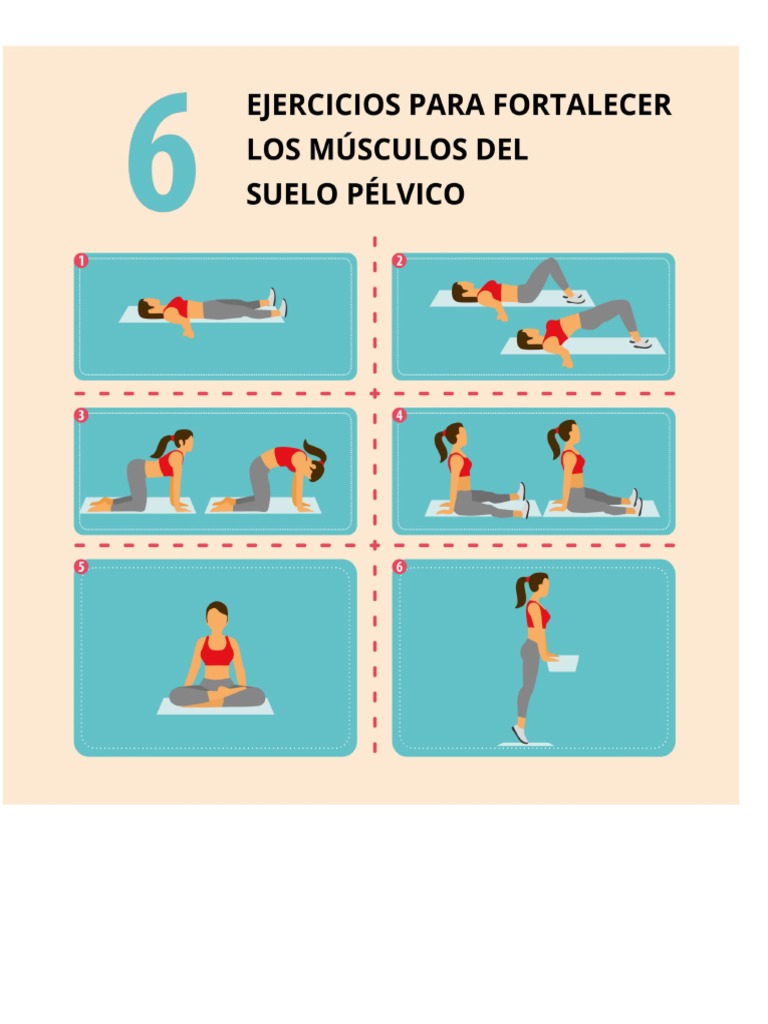 Ejercicios de Kegel (Suelo Pelvico) | PDF