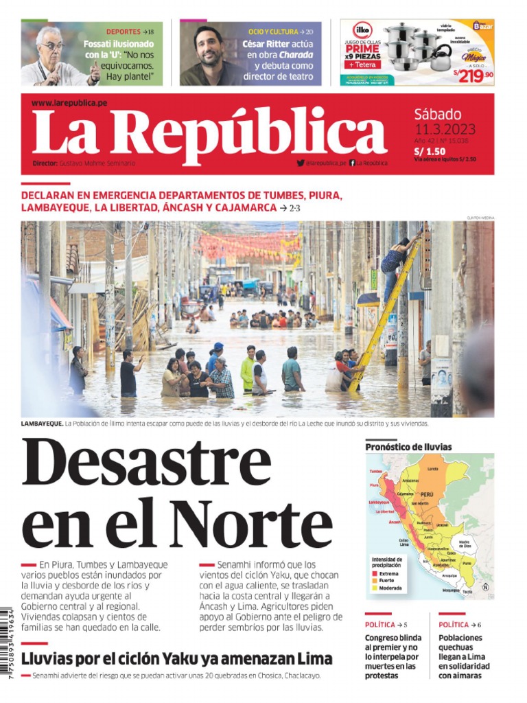 ?? La República (11.03.2023) PDF | PDF ?? La República (11.03.2023) PDF | PDF