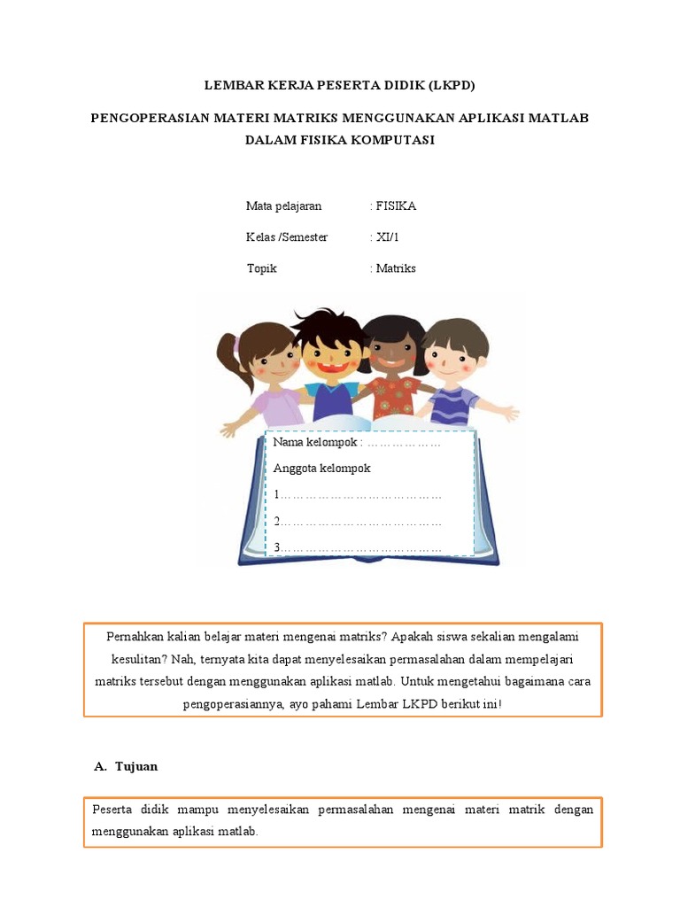 Lembar Kerja Peserta Didik | PDF