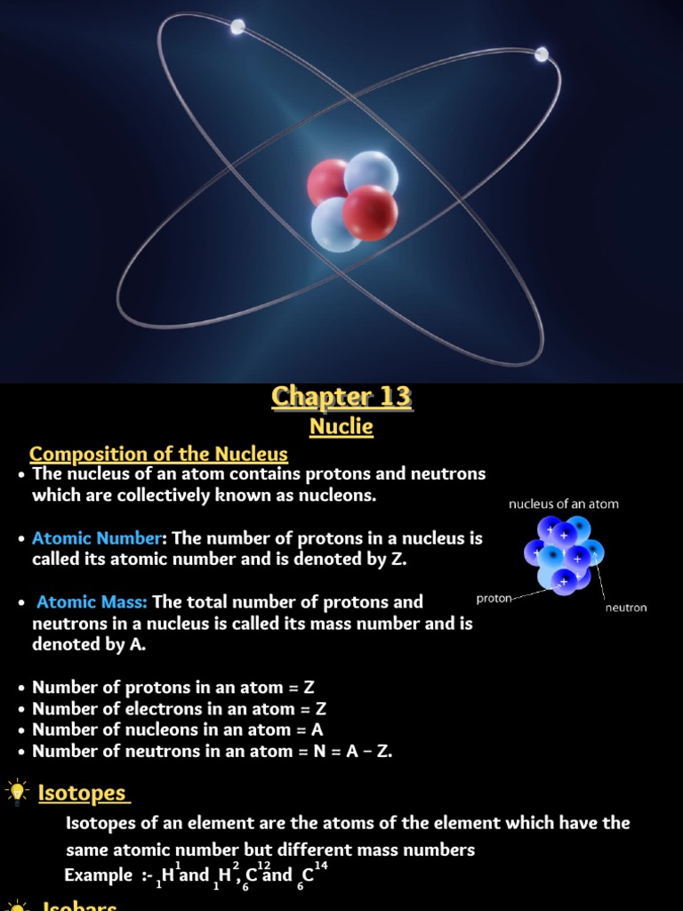 NUCLEUS | PDF | Atomic Nucleus | Isotope