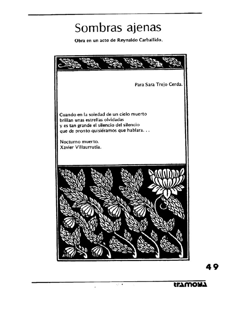 Texto Sombras Ajenas | PDF
