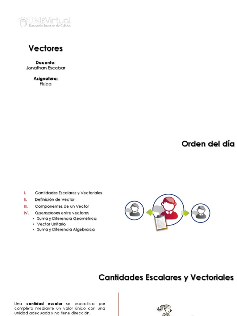 Vectores | PDF | Vector Euclidiano | Escalar (Matemáticas)