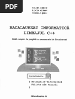 Manual Informatica X Milosescu EdP Manual Clasa 10 Informatica C++ | PDF