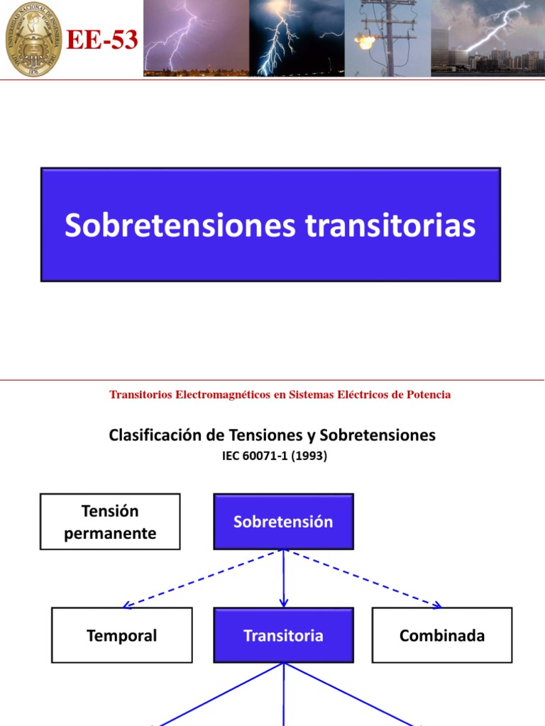 Análisis de sobretensión transitoria de frente lento producida por ...