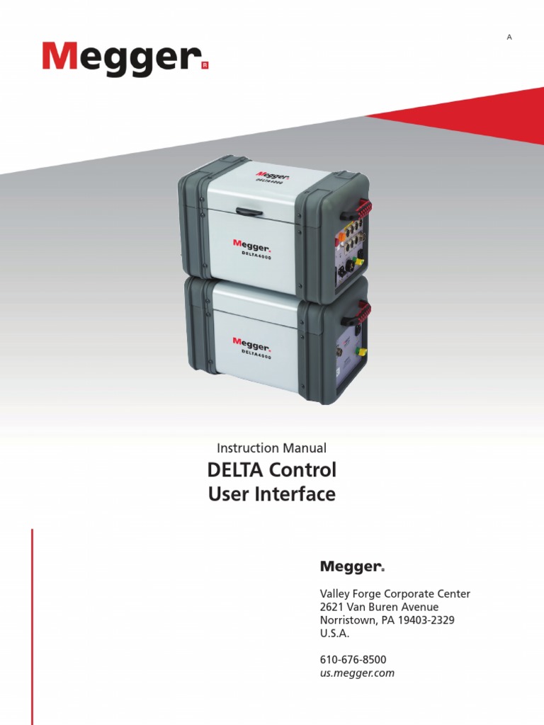 Delta Manual Control UG - V02 | PDF | Transformer | Alternating Current