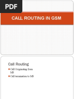 GSM Call Flows | PDF | Digital Technology | Mobile Technology