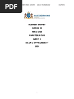 Business Studies Grade 11 TERM 2 Notes 2023 | PDF | Marketing | Goods