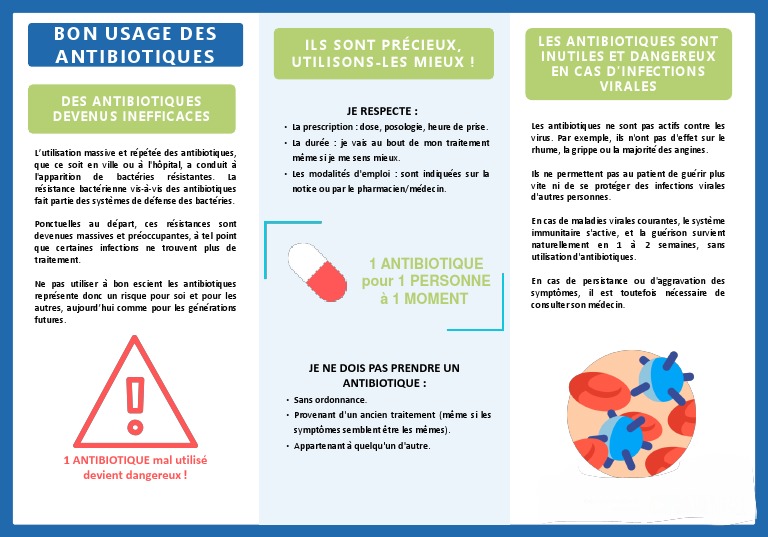 2022 Fiche Bon Usage Des ATB PDF | PDF | Infection | Virus