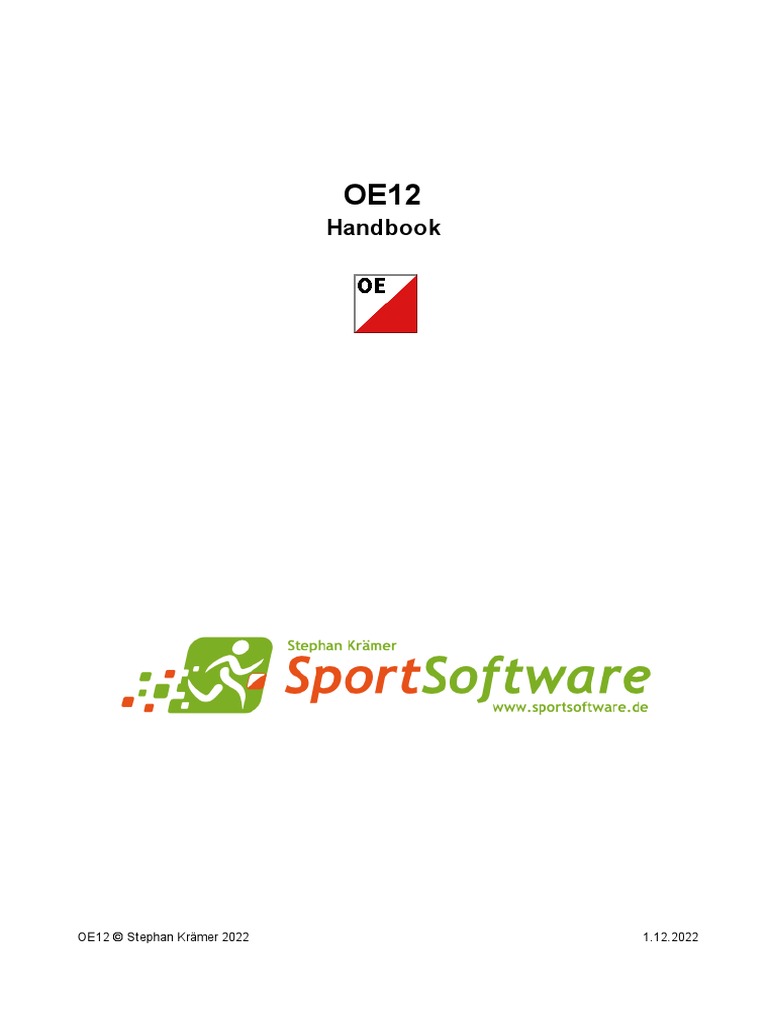 OE12 Handbook Eng | PDF | Computer Engineering | Information Technology Management