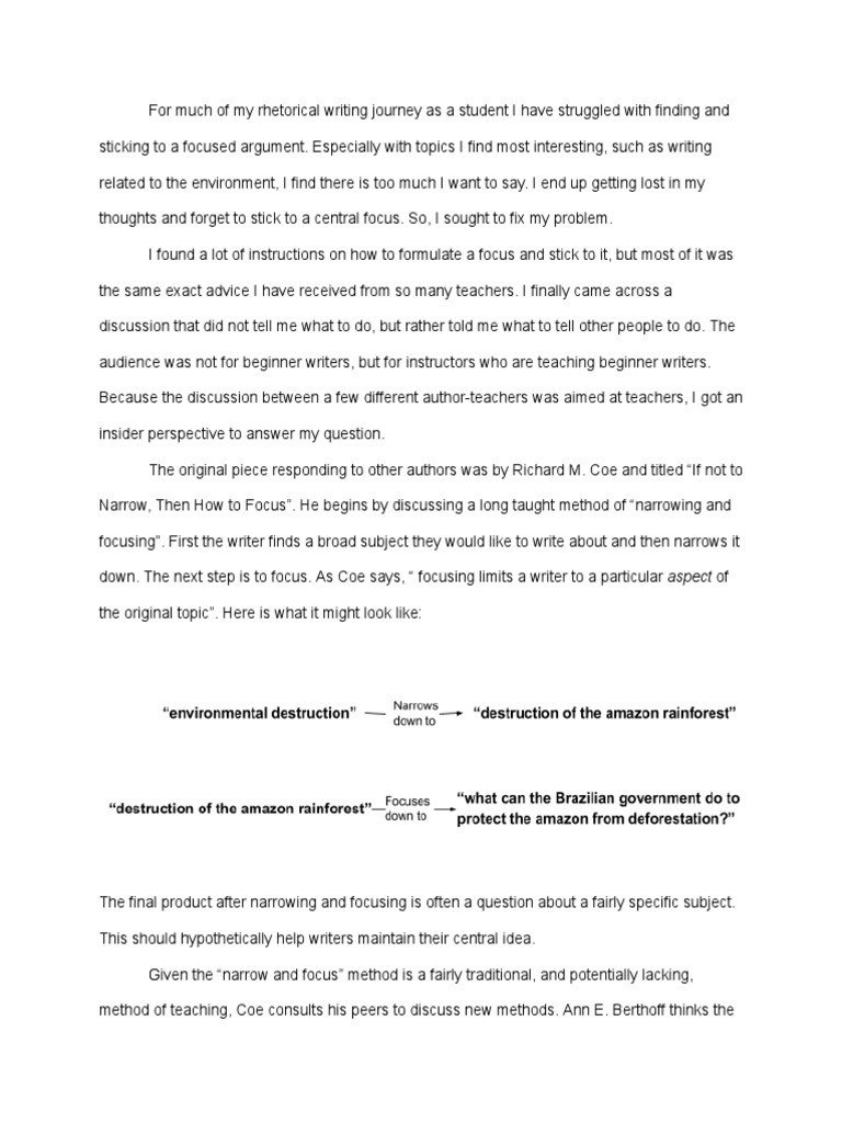 Writing Project 2 2 Download Free Pdf Contradiction Thought
