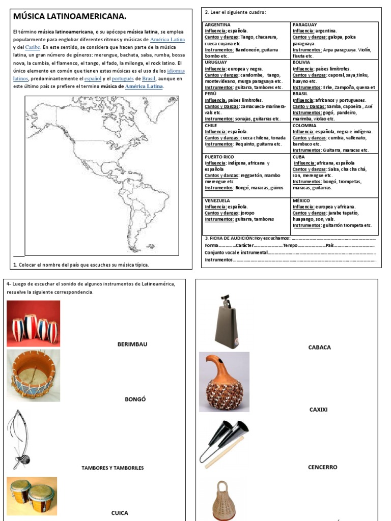 Musica Latinoamericana | PDF | Musica centroamericana | Musica ...