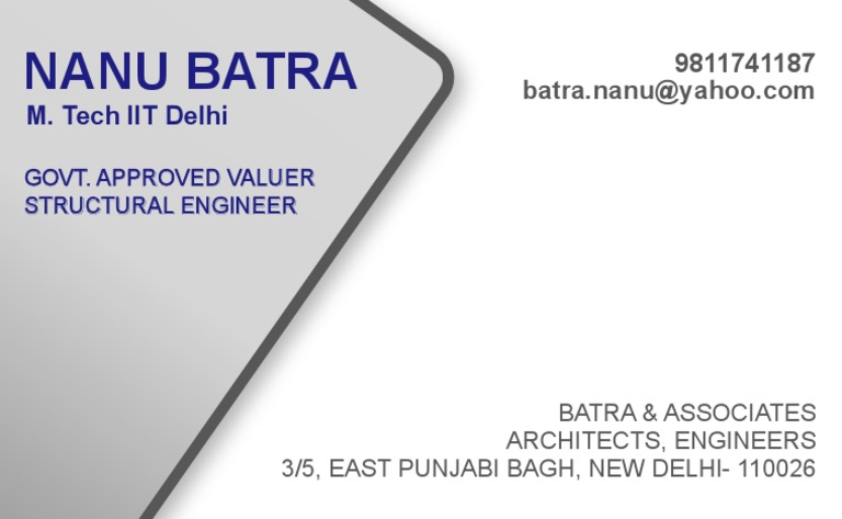 Visiting Card PDF | PDF