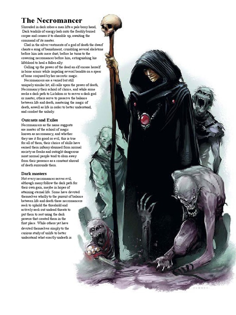 The Necromancer v1.5 | PDF | Necromancy