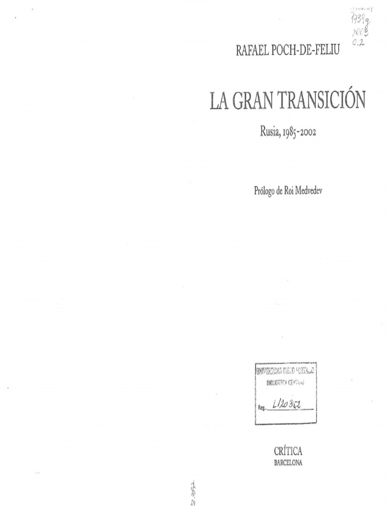 PochdeFeliu-La Gran Transicion Rusia-Capt. 8 | PDF
