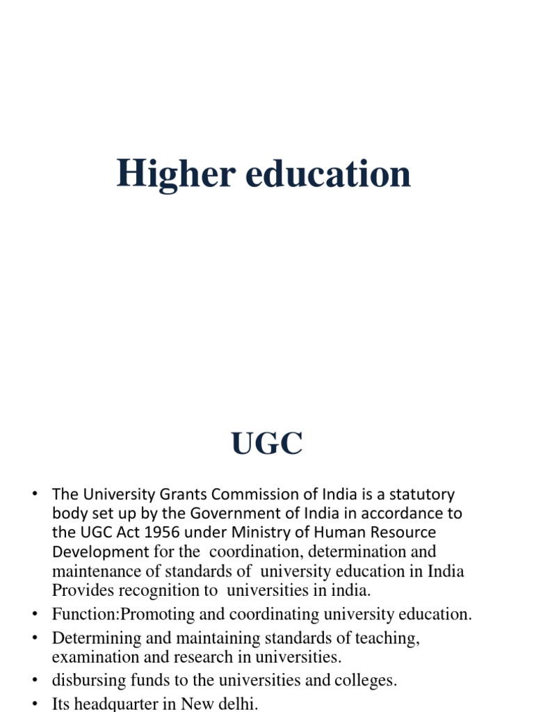Higher Education PDF | PDF