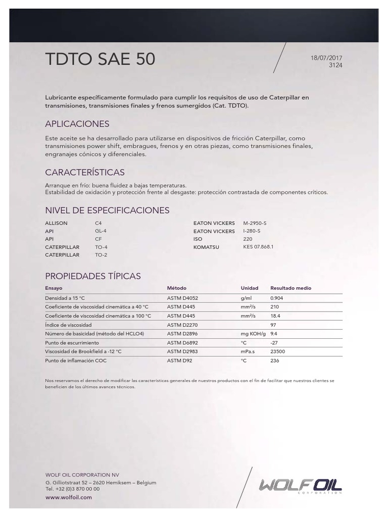 Sae 50 Cat | PDF | Materiales | Ciencias fisicas