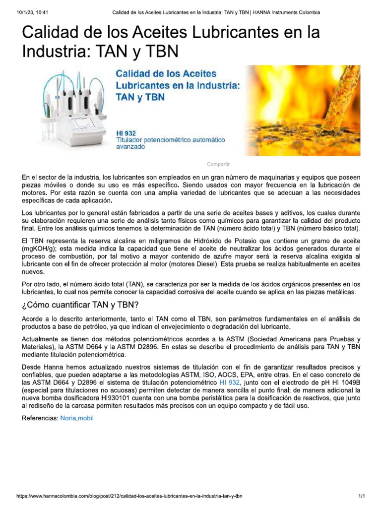 Tabla de TBN | PDF