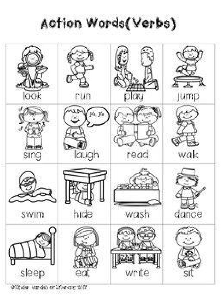 Action Verbs | PDF