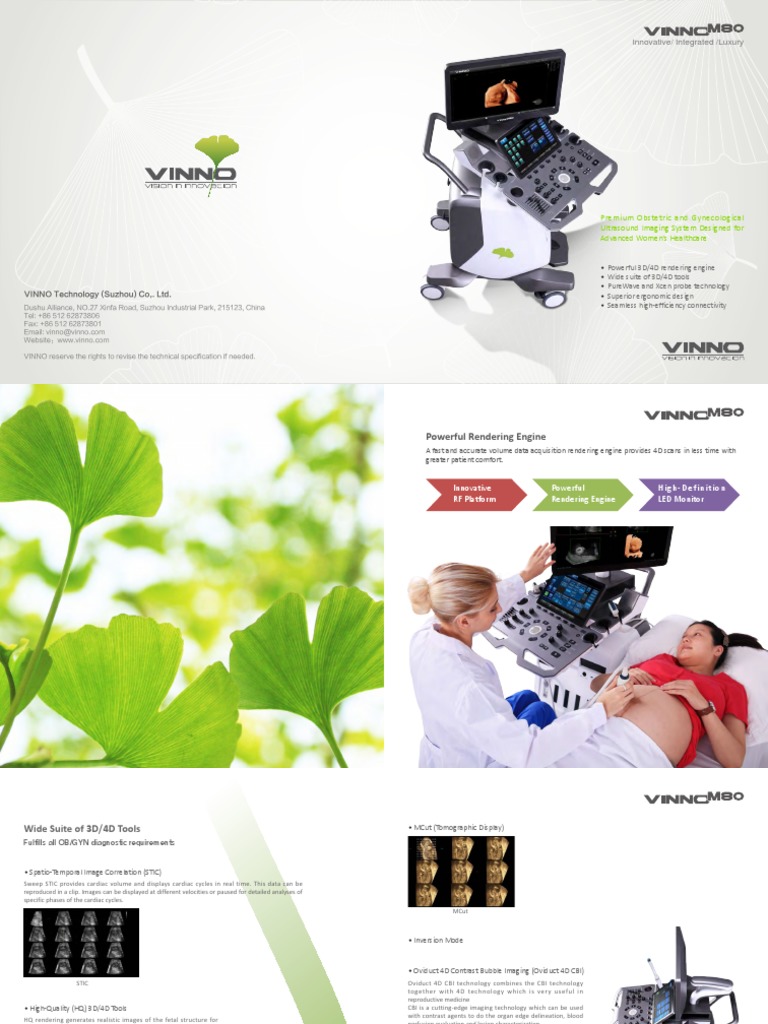 Vinno M80 Brochures PDF | PDF | Medical Imaging | Clinical Medicine