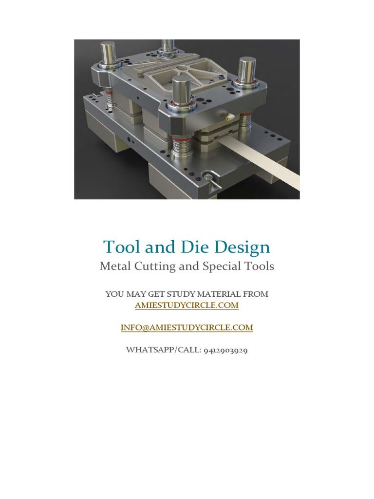 Metal Cutting Tool Design Essentials | PDF | Machining | Grinding ...