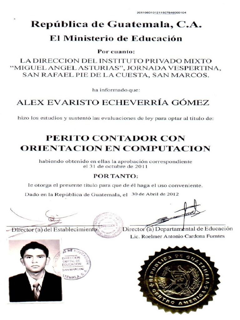 Fotostática de Título PDF | PDF