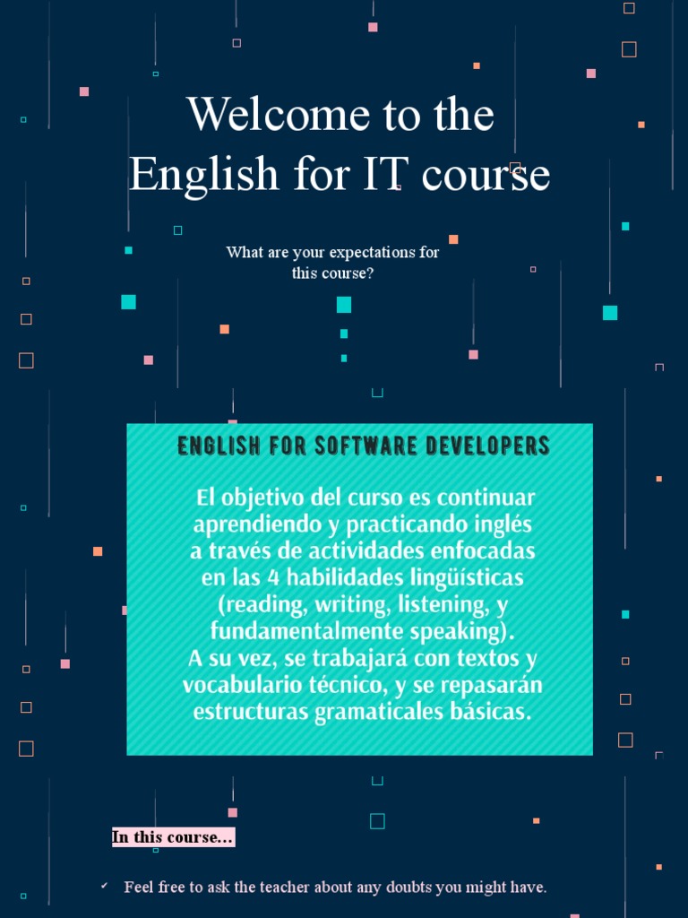 First Class English For It 1° Class | PDF | English Language | Cognition