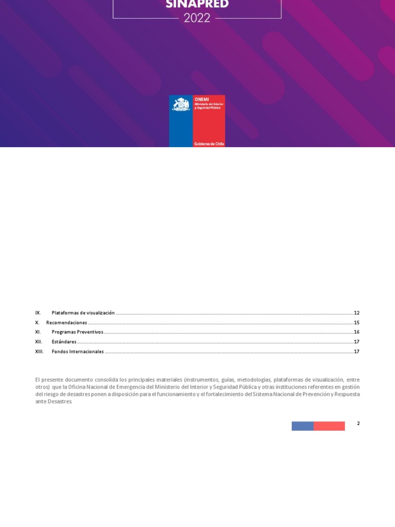 Sistema Prevenci N y Respuesta Ante Desastres Compendio 1669859187 PDF | PDF | Reducción de ...