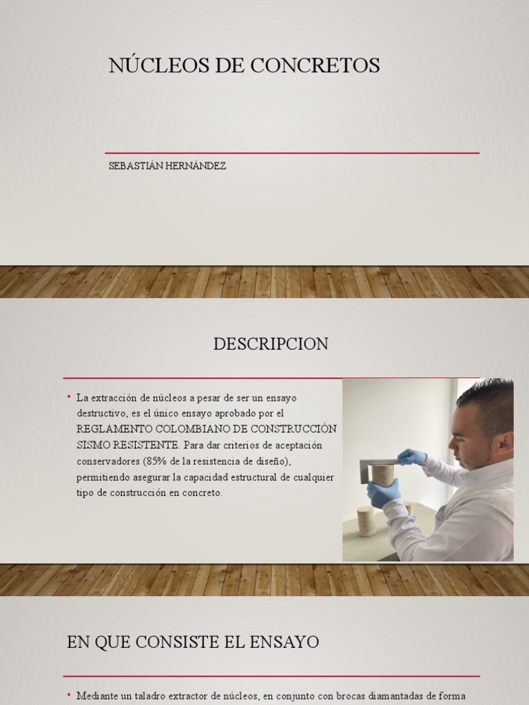 Núcleos de Concretos | PDF