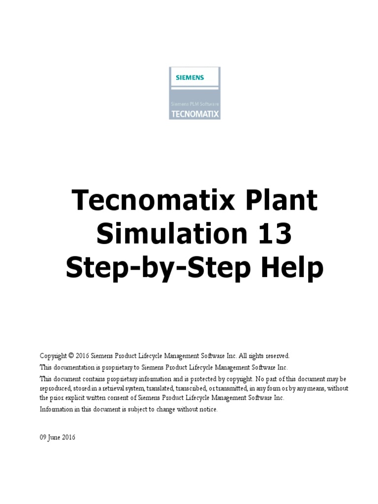 Plant Simulation Step-By-Step ENU PDF | PDF | Proprietary Software ...