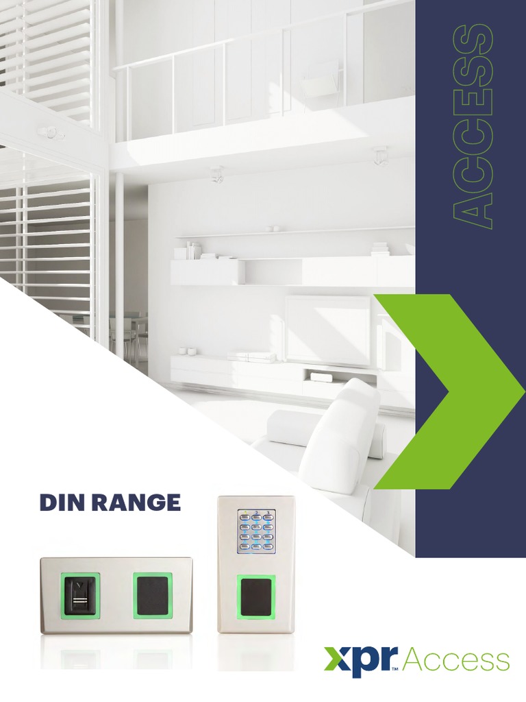 XPR DIN RANGE Catalog 2020 - EN - v2 Web | PDF | Access Control | Biometrics